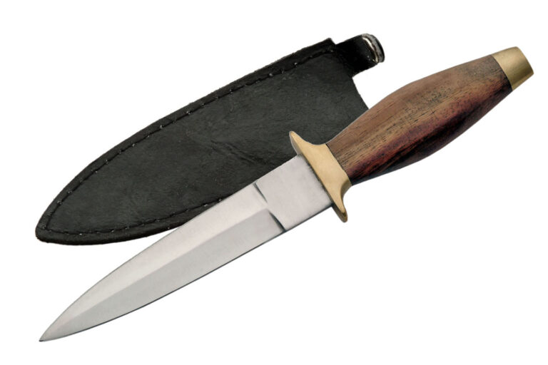 9″ Double Edge Boot Knife Stainless Steel Blade