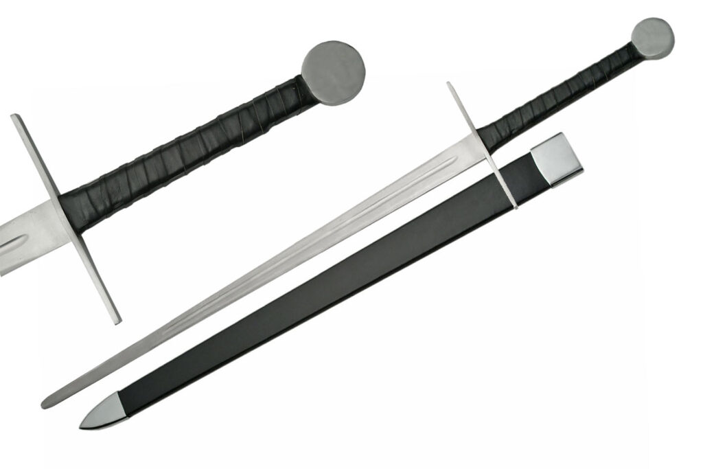 Medieval Stainless Steel Blade | Leather Wrapped Handle 48 inch Sword