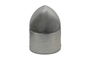 DECORATIVE BARREL HELM CRUSADER HELMET WITH STAND - Rogue Armor USA