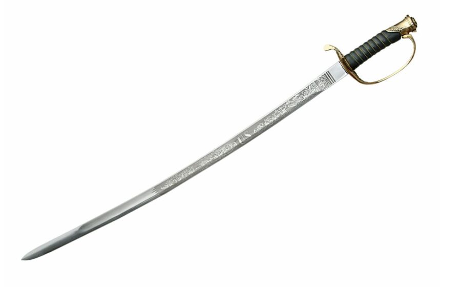 Staff Officer Sword 41 inch Stainless Steel Blade
