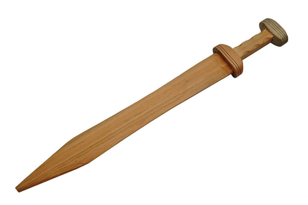 Wooden Gladius Practice Sword 28″ Roman Training