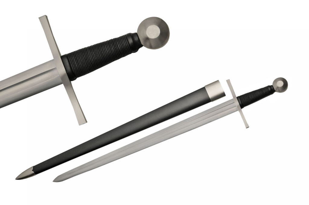 Battle Tested Broad Sword 39.5″ Carbon Steel Blade