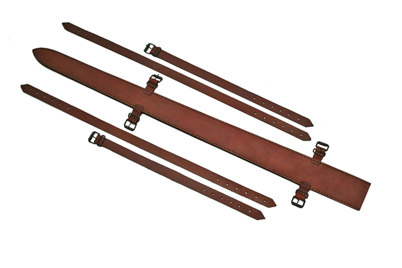 Top Grain 38 inch Leather Sword Sheath With Shoulder Strap