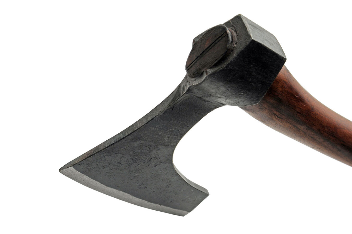 Viking Carbon Steel Blade | Wooden Handle 17 inch Bearded Axe