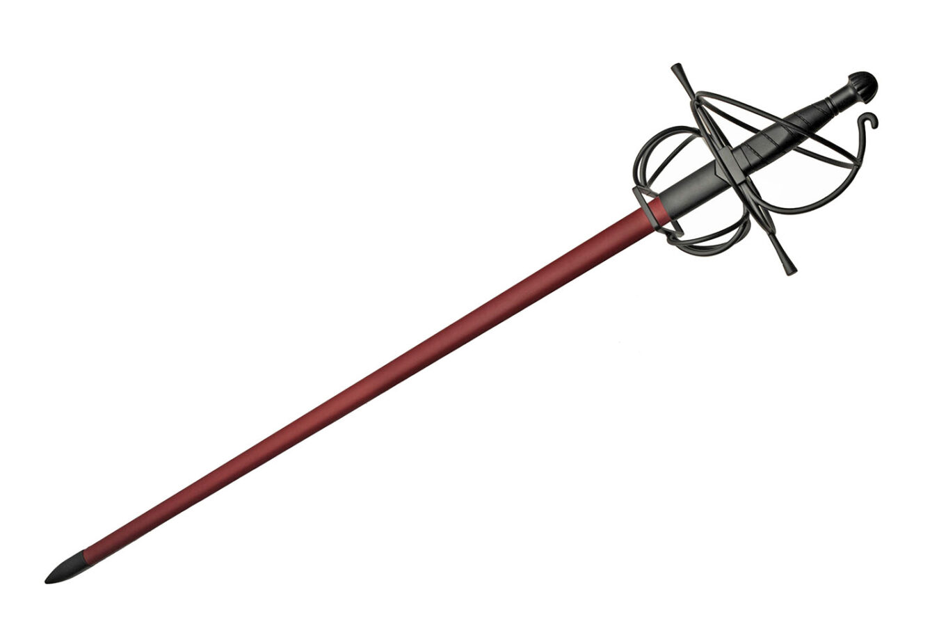 Red Moon Rapier Sword 43.25 inch Stainless Steel Blade