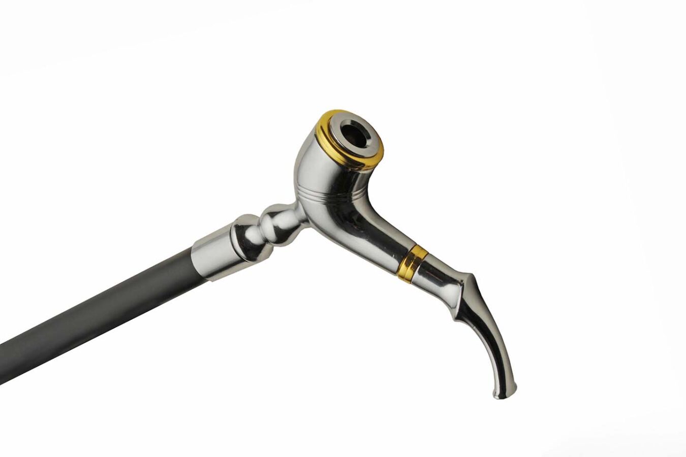 Smoke Pipe Sword Cane 39 inch Stainless Steel Blade