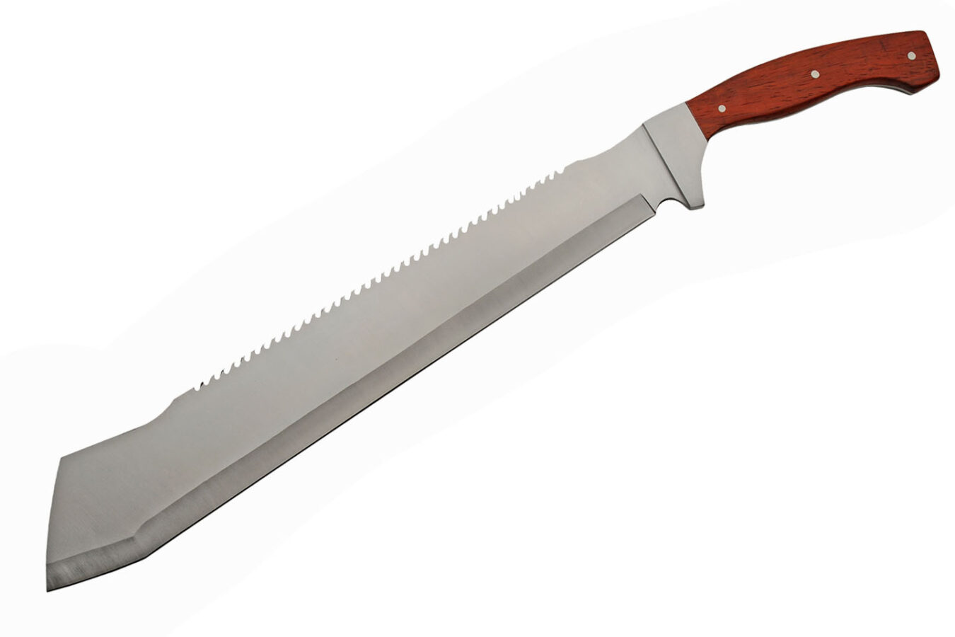 Saw Back Forest Machete 25" Stainless Steel Blade