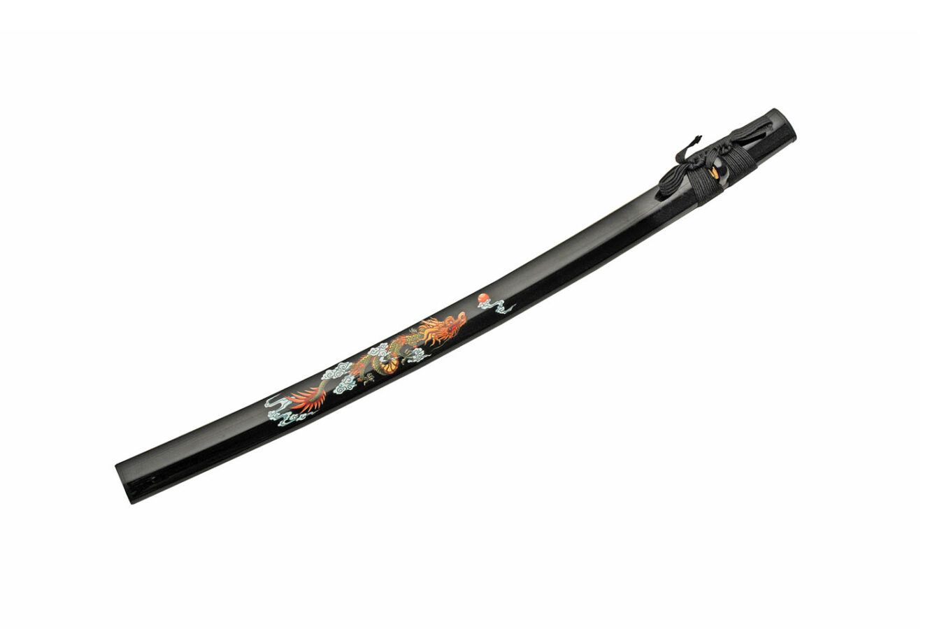 Air Dragon Carbon Steel Blade | Cord Wrapped Handle 41 inch Katana Sword