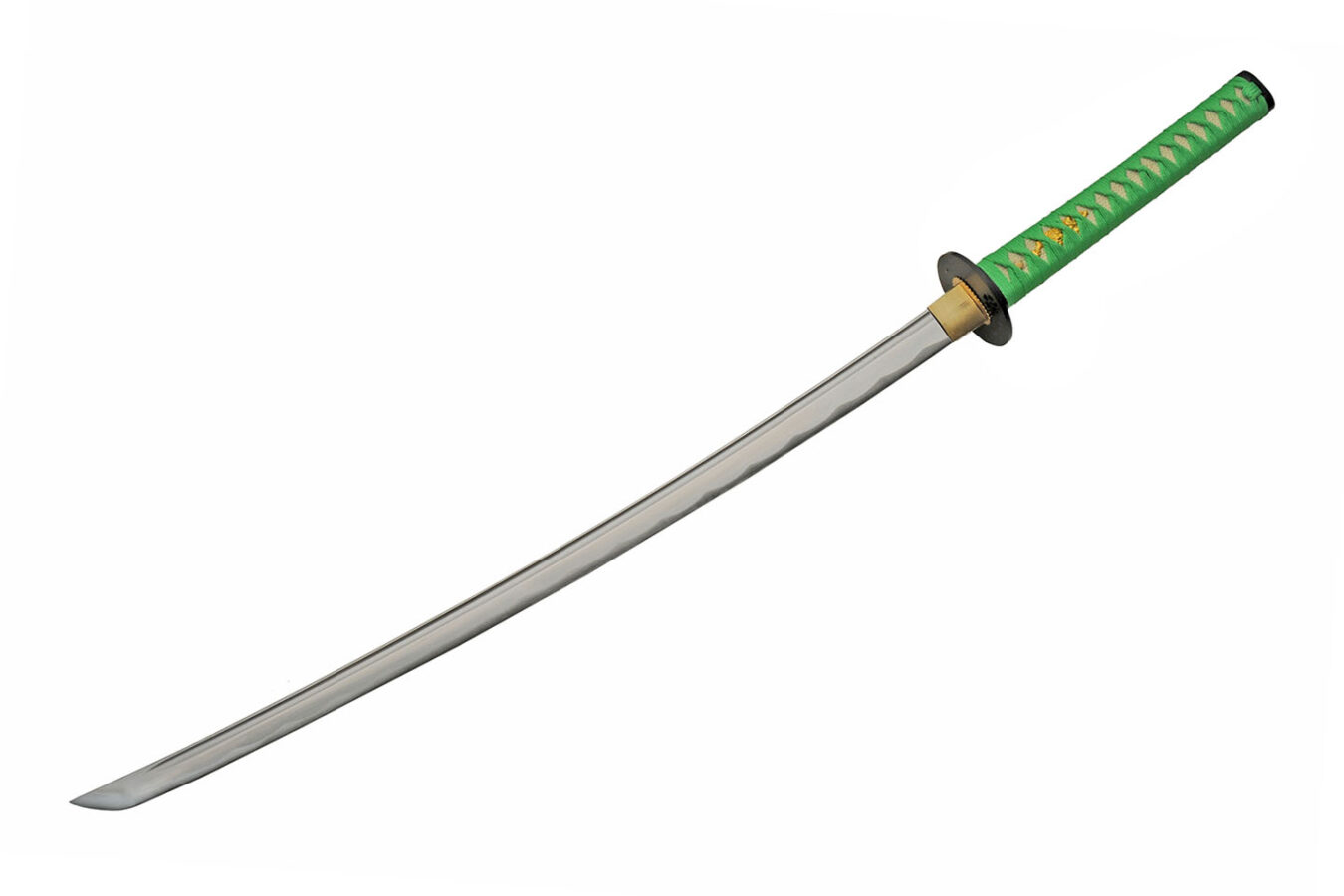 Lucky Spring Carbon Steel Blade | Cord Wrapped Handle 41 inch Katana Sword