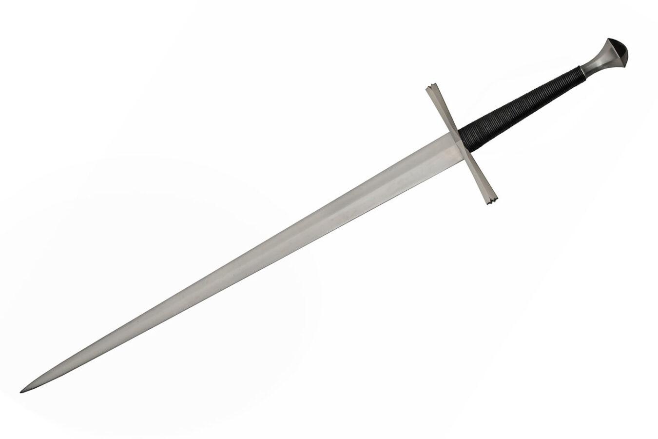 Medieval Western Carbon Steel Blade | Leather Wrapped Handle 44 inch Sword